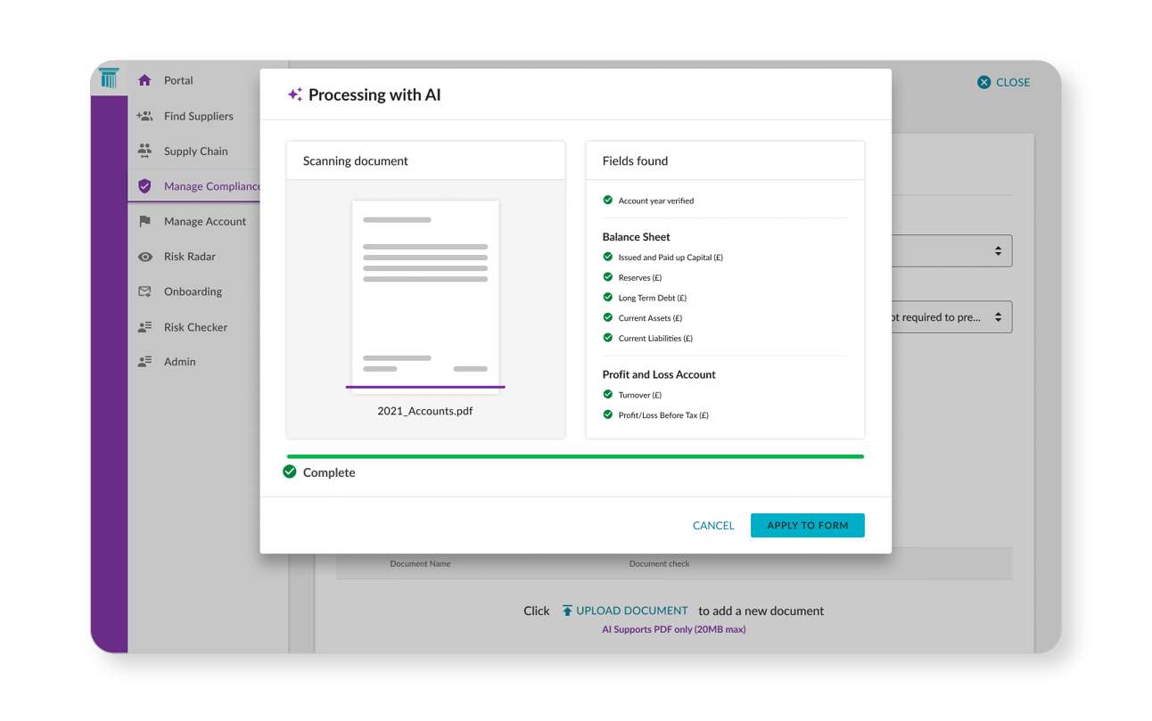 Product Update Aug 2022, Submitting Documents - Blogs | Constructionline