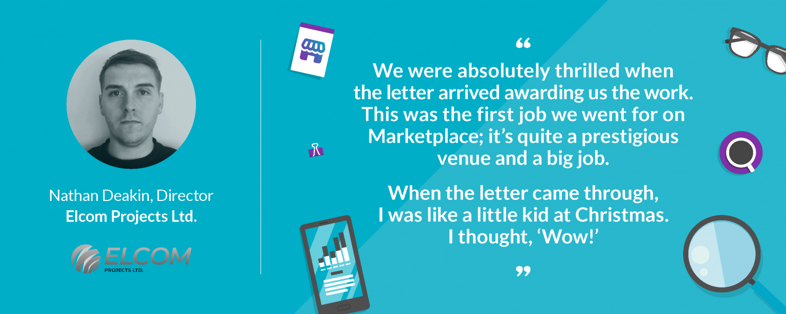 Elcom Projects Ltd Case Study - Constructionline Elcom