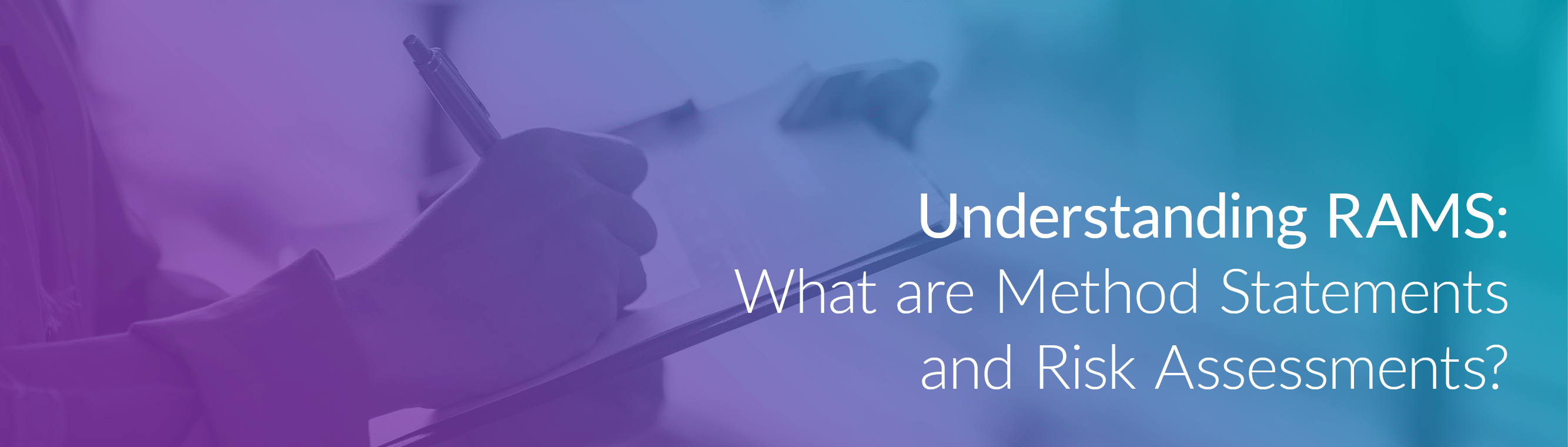 Understanding Risk Assessment Method Statements - Blogs | Constructionline