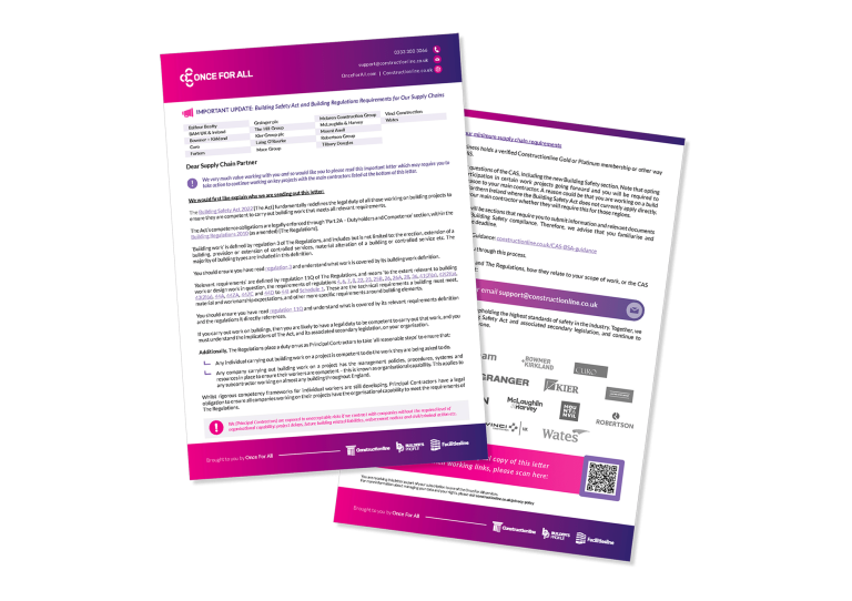 Building Safety Act Guidance | Constructionline